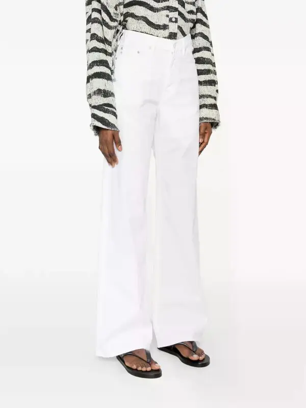 Ag Five-pocket Wide-leg Jeans