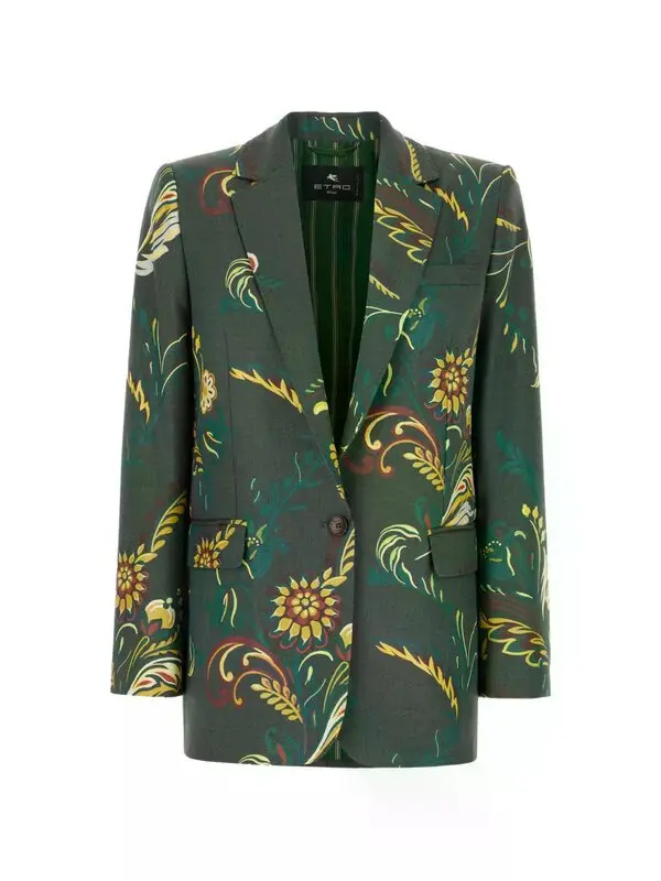 Etro Floral-print Blazer