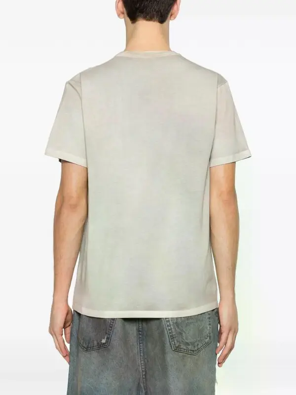 Avant Toi Crew-neck T-shirt - Neutrals