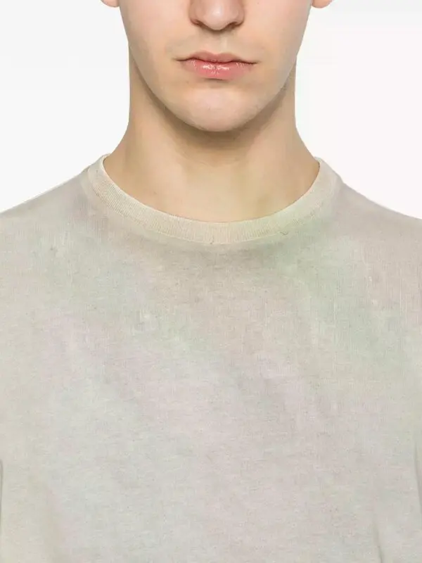 Avant Toi Crew-neck T-shirt - Neutrals