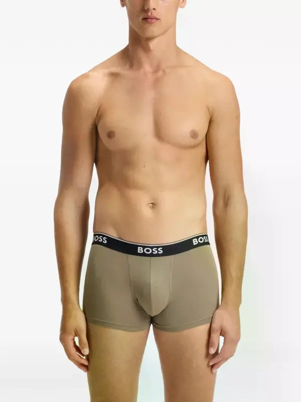 BOSS Patterned Logo Boxers Pack Of Three