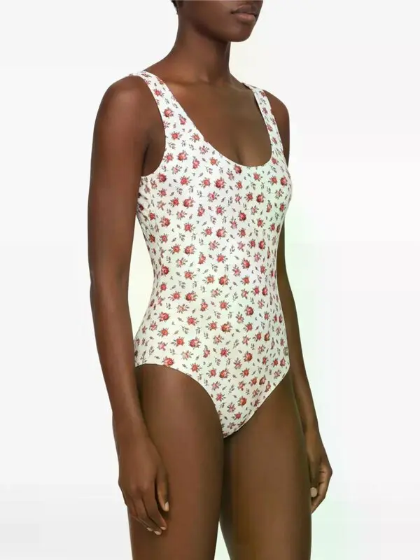 Dolce & Gabbana Floral-print One-piece Swimsuit