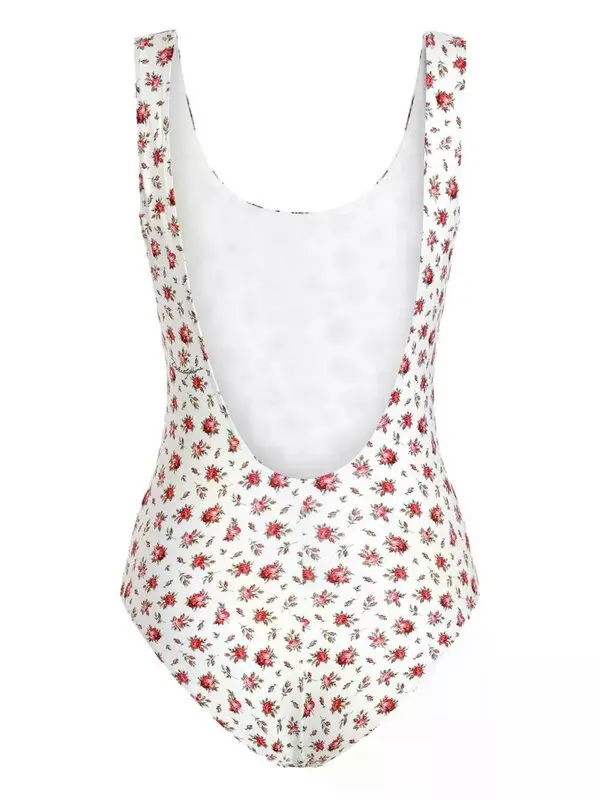 Dolce & Gabbana Floral-print One-piece Swimsuit