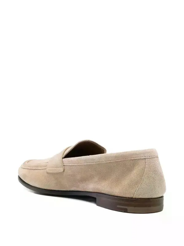 Church's Suede Panelled Loafers