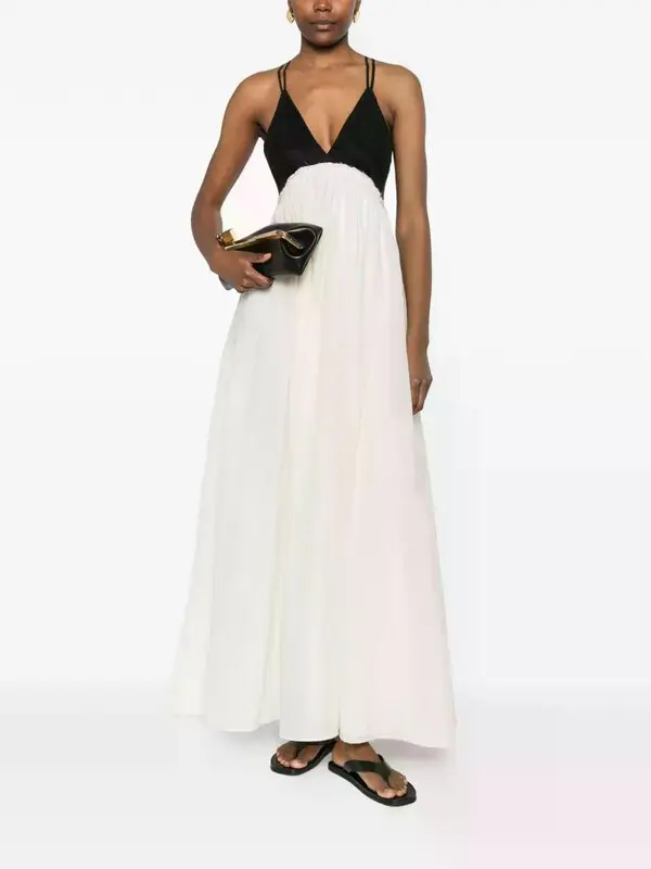 ELEH V-neck Maxi Dress
