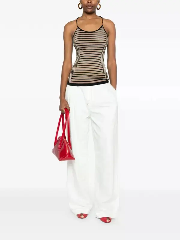 Elisabetta Franchi Striped Vest