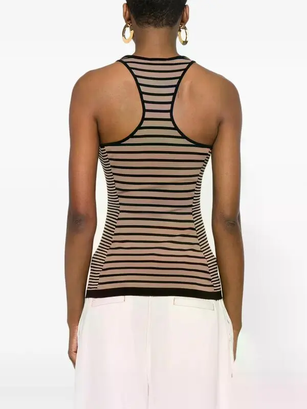 Elisabetta Franchi Striped Vest
