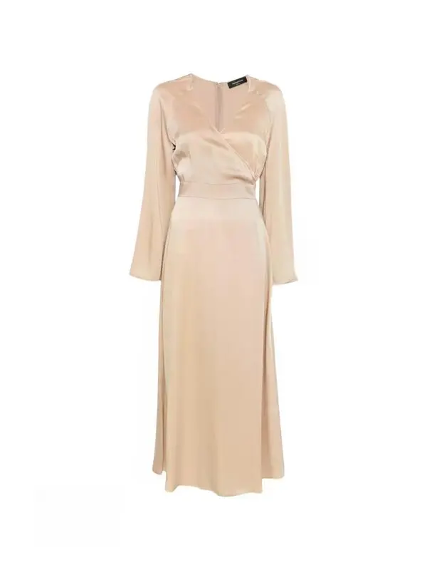 Fabiana Filippi V-neck Wrap Maxi Dress