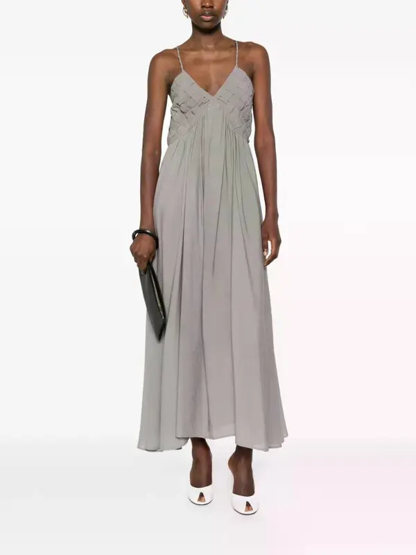 ELEH V-neck Maxi Dress