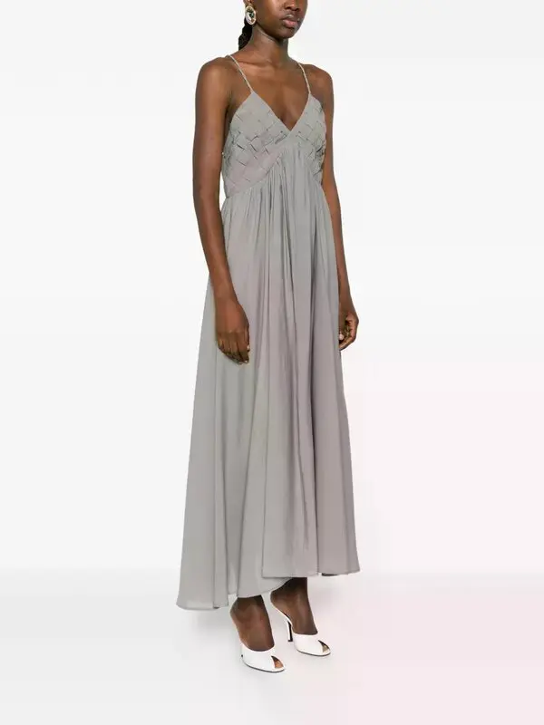 ELEH V-neck Maxi Dress
