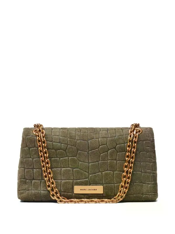 Marc Jacobs Croc Effect Suede Mini Bag