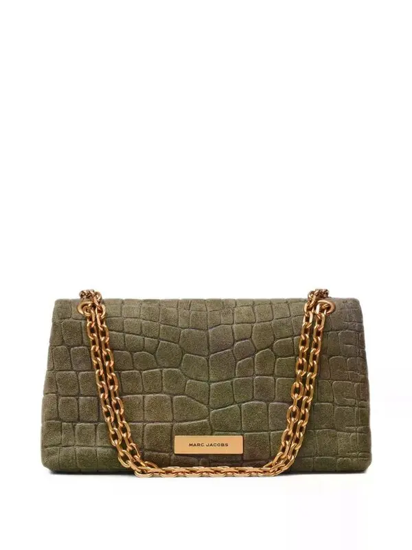 Marc Jacobs Croc Effect Suede Mini Bag