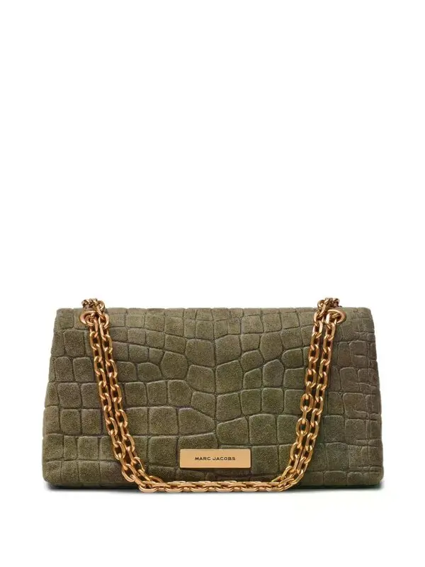 Marc Jacobs Croc Effect Suede Mini Bag