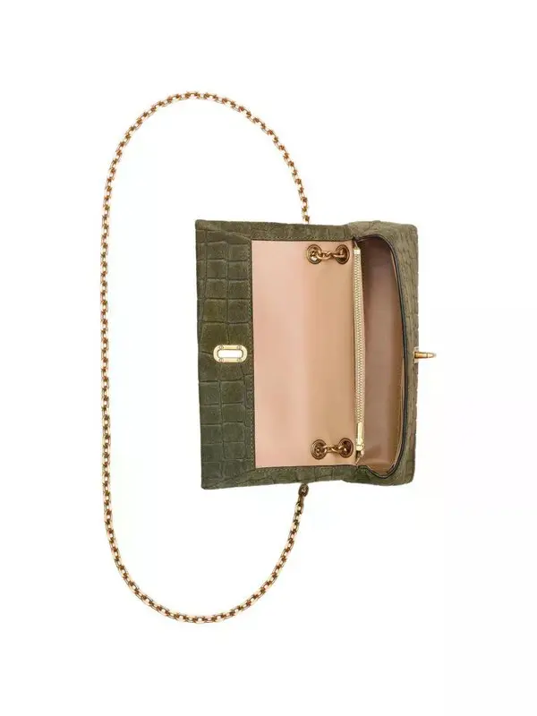 Marc Jacobs Croc Effect Suede Mini Bag