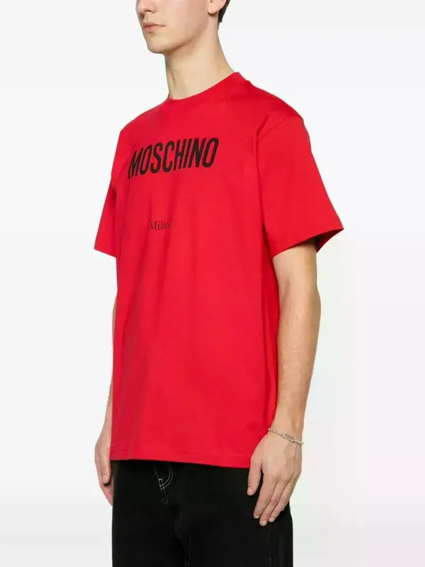 Moschino Printed Organic Cotton Jersey T-shirt