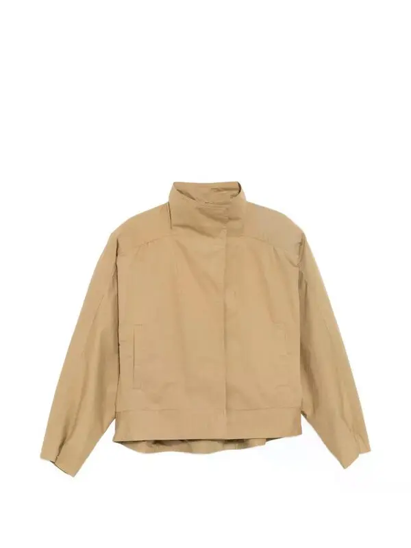JNBY Stand-collar Twill Jacket - Neutrals