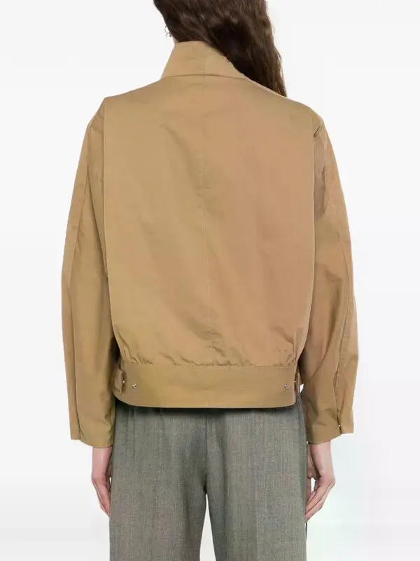 JNBY Stand-collar Twill Jacket - Neutrals