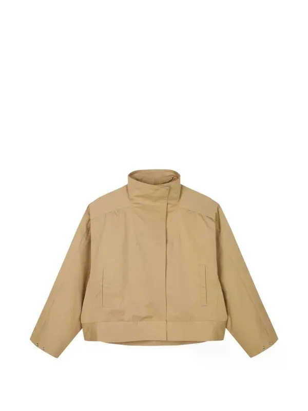 JNBY Stand-collar Twill Jacket - Neutrals