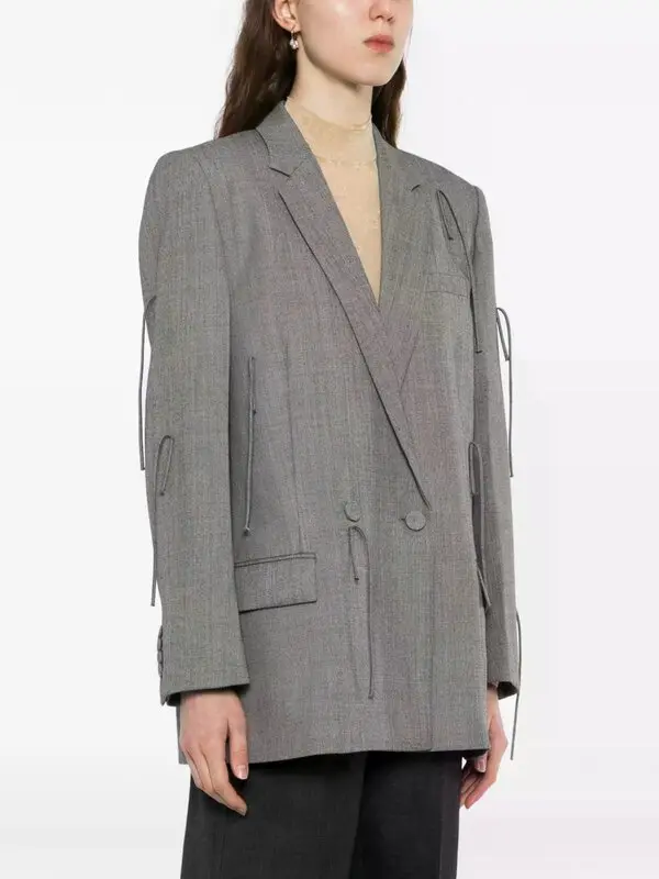 JNBY Fringed Wool Blazer