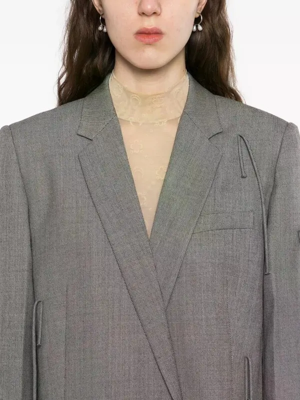 JNBY Fringed Wool Blazer