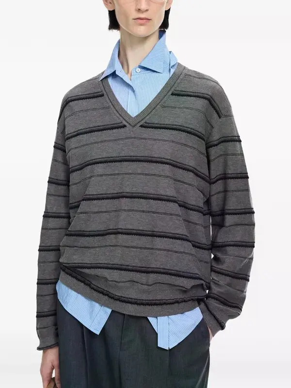 JNBY Striped T-shirt - Grey