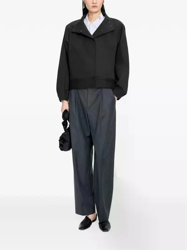JNBY Cotton Cropped Jacket - Black
