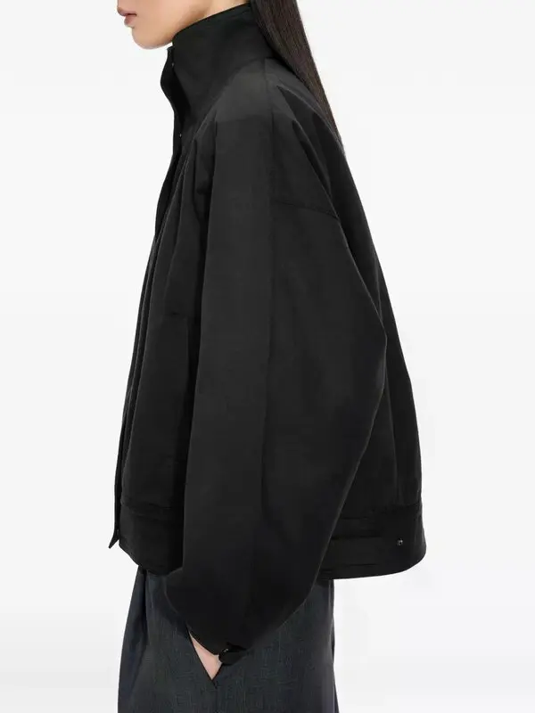 JNBY Cotton Cropped Jacket - Black