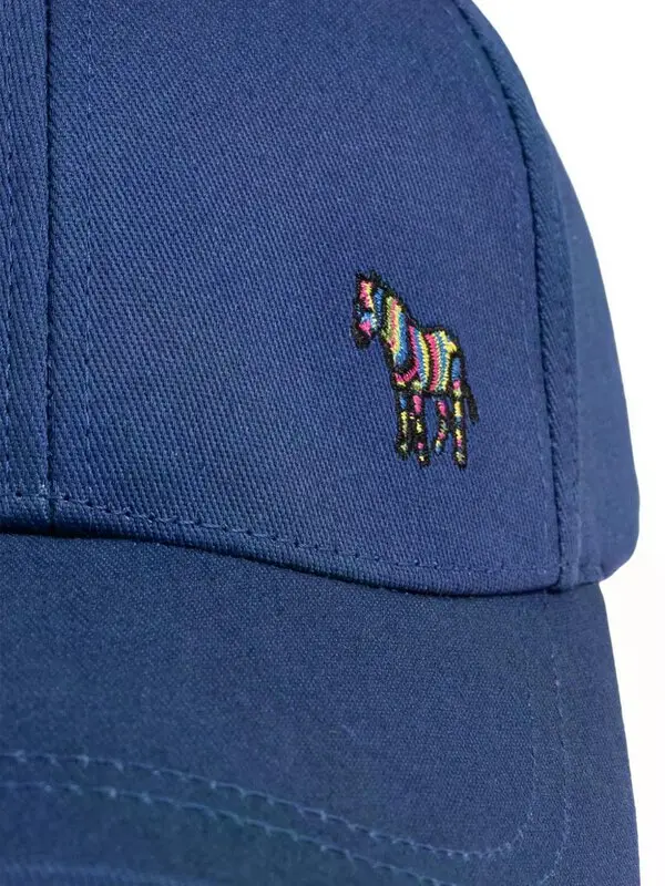 Paul Smith Zebra-embroidered Baseball Cap