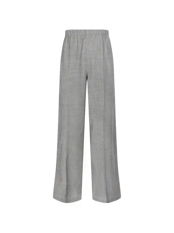 JNBY Jacquard Wide-leg Trousers - Ash