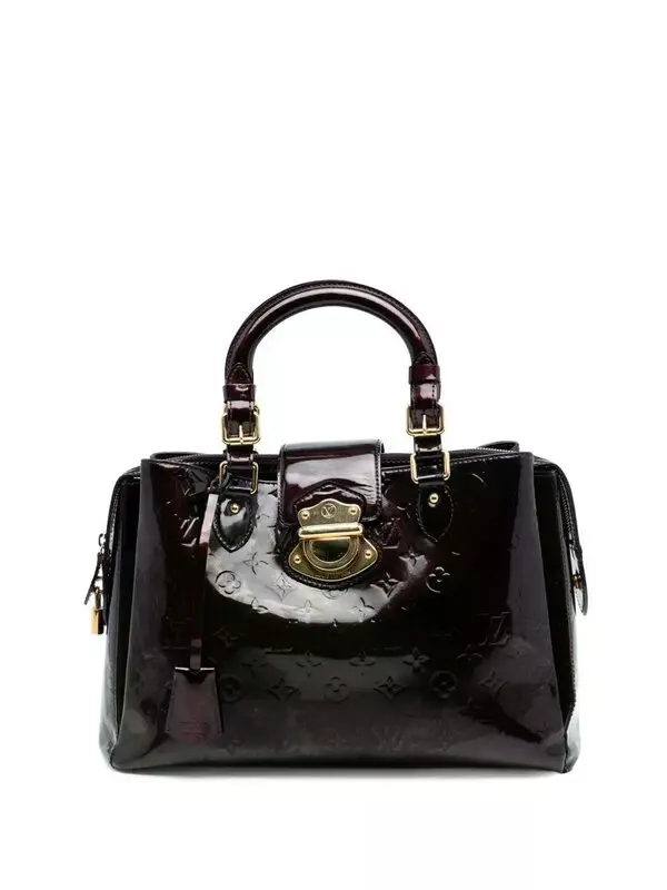LOUIS VUITTON 2011 Monogram Vernis Melrose Avenue Handbag - Purple