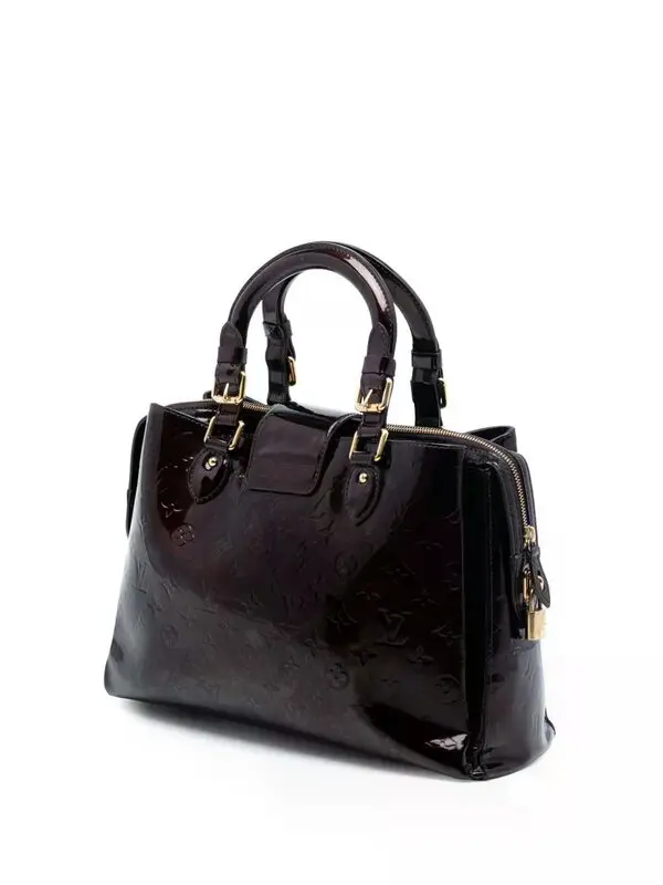 LOUIS VUITTON 2011 Monogram Vernis Melrose Avenue Handbag - Purple