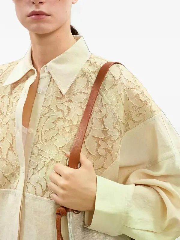 LESS Patchwork Shirt