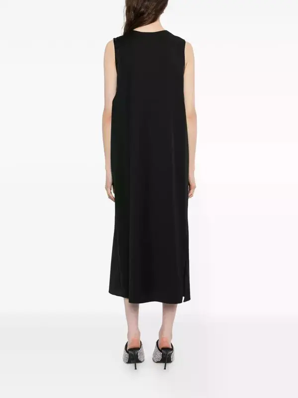 LESS Sleeveless Midi Dress