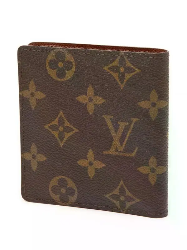 LOUIS VUITTON 1991 Monogram Bifold Wallet Small Wallets