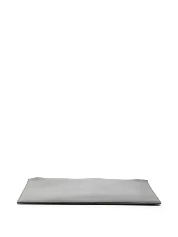 Saint Laurent 2020 Leather Zip Clutch - Black