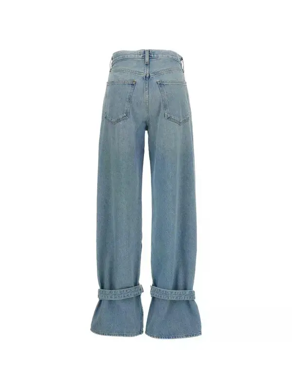 AGOLDE Drawstring Hem Jeans