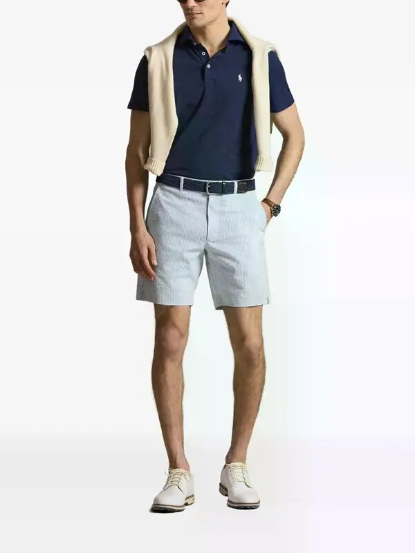 Rlx Ralph Lauren Logo-detail Polo Shirt - Blue