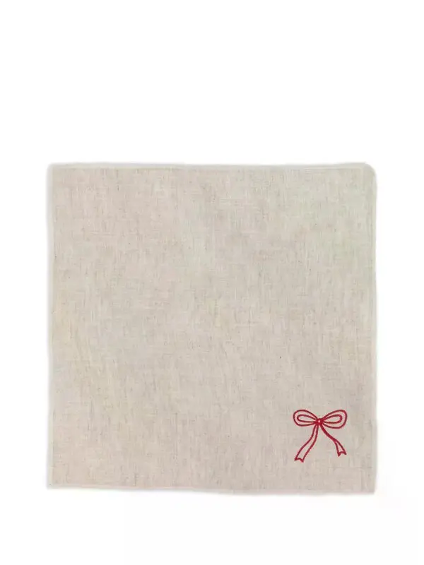 BAMBAH Jollie Bow Napkin - Neutrals
