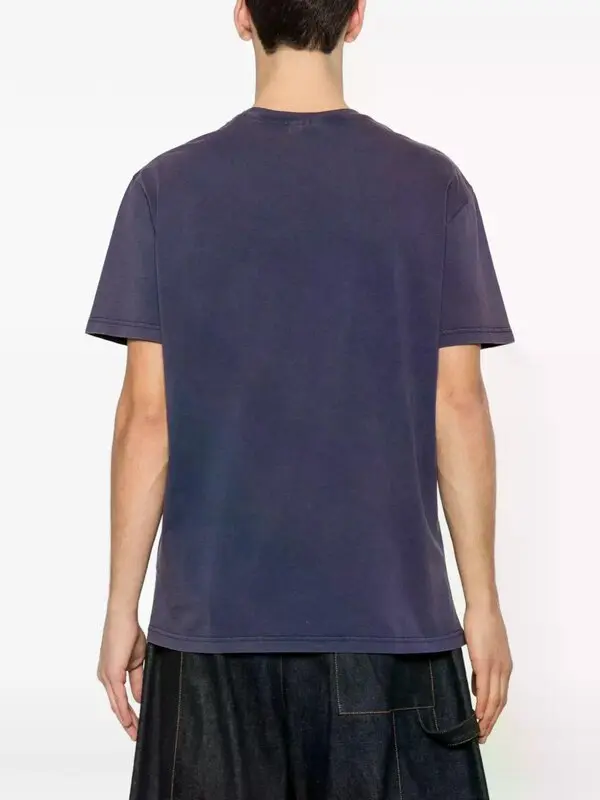 Maison Labiche Popincourt Embroidered T-shirt - Blue