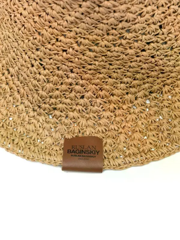 Ruslan Baginskiy Straw Bucket Hat