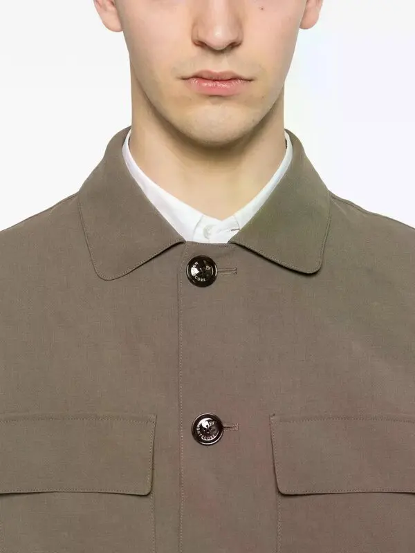 MONTECORE Button-fastening Flap-pockets Jacket