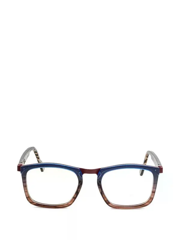 FACE À FACE Otomo 2 Square-frame Glasses - Brown
