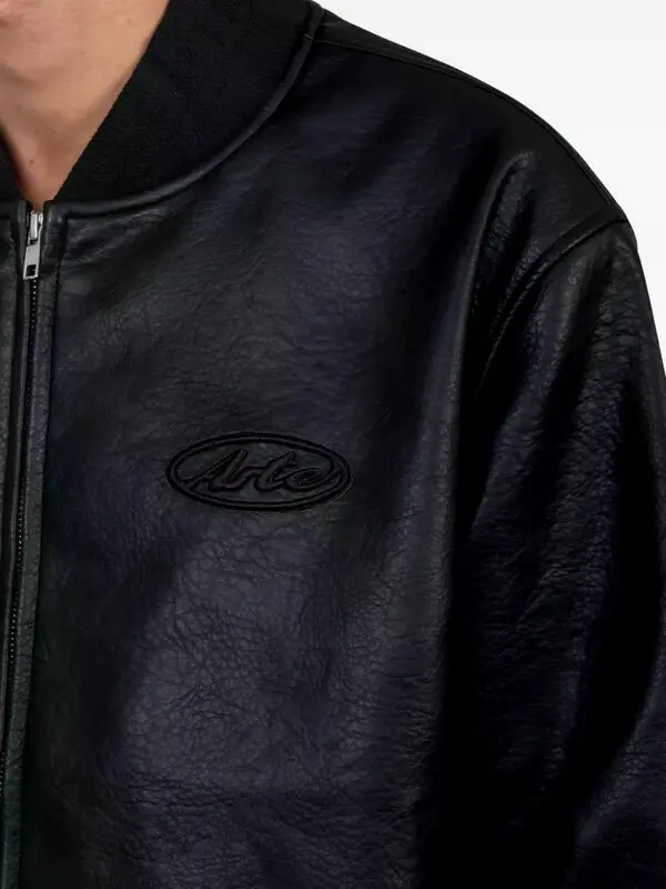ARTE ANTWERP Logo-embossed Bomber Jacket