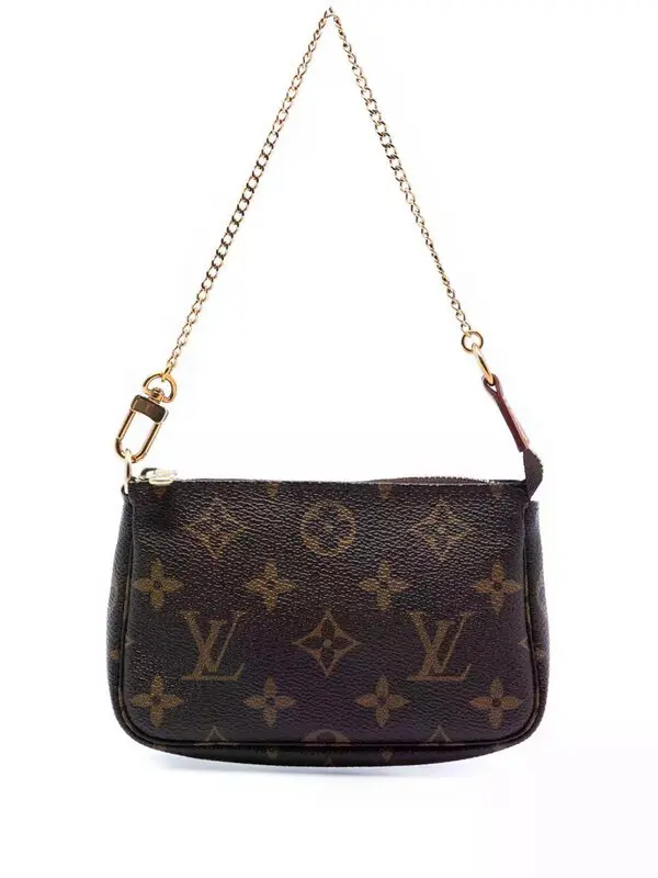LOUIS VUITTON 2018 Monogram Mini Pochette Accessoires Handbag