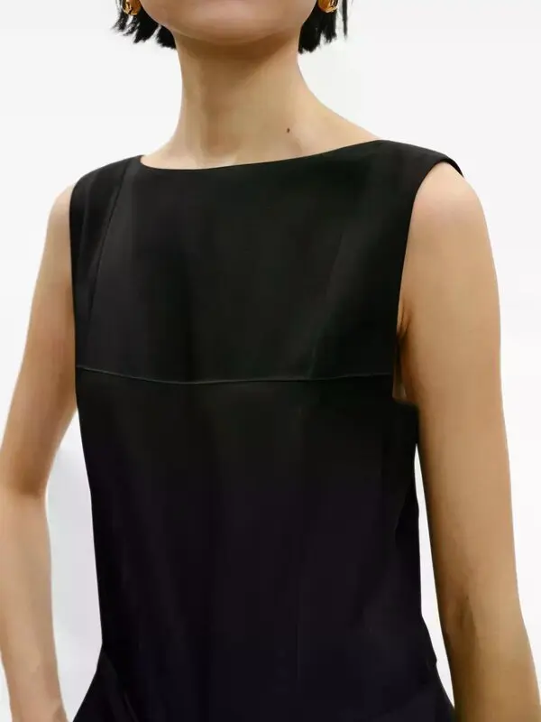 LESS Origami Midi Dress