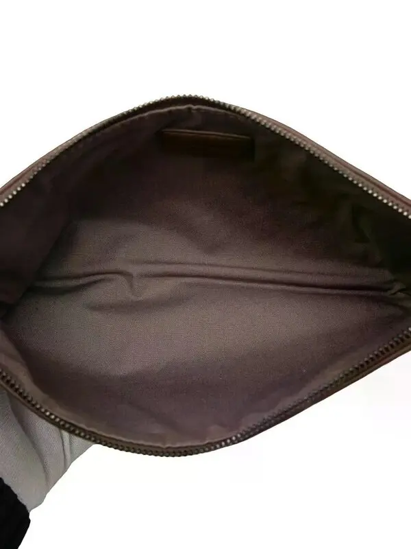 Bottega Veneta Nappa Intrecciato Zip Pouch - Brown