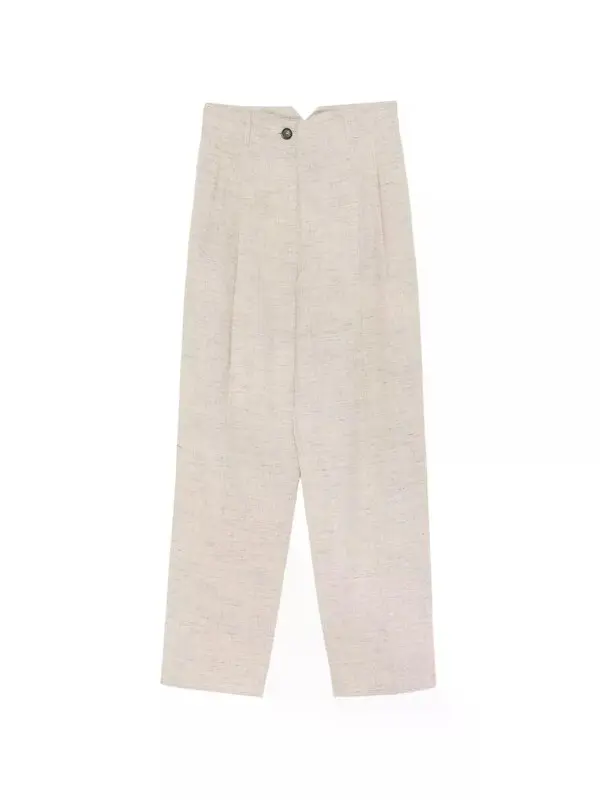 Erika Cavallini Buttoned Pleated Trousers
