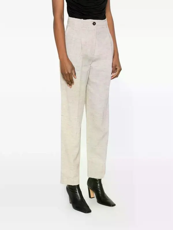 Erika Cavallini Buttoned Pleated Trousers