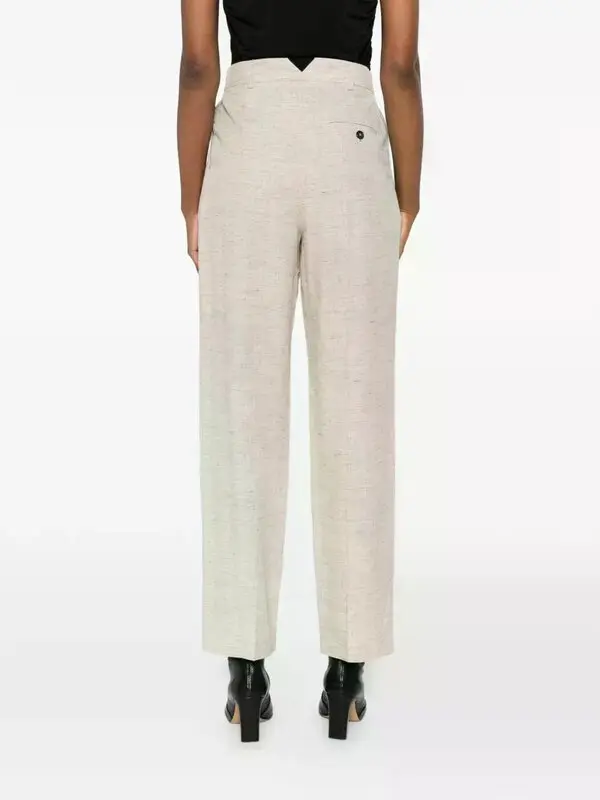 Erika Cavallini Buttoned Pleated Trousers