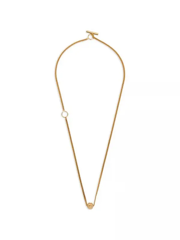 JIL SANDER Sphere-pendant Necklace - Gold